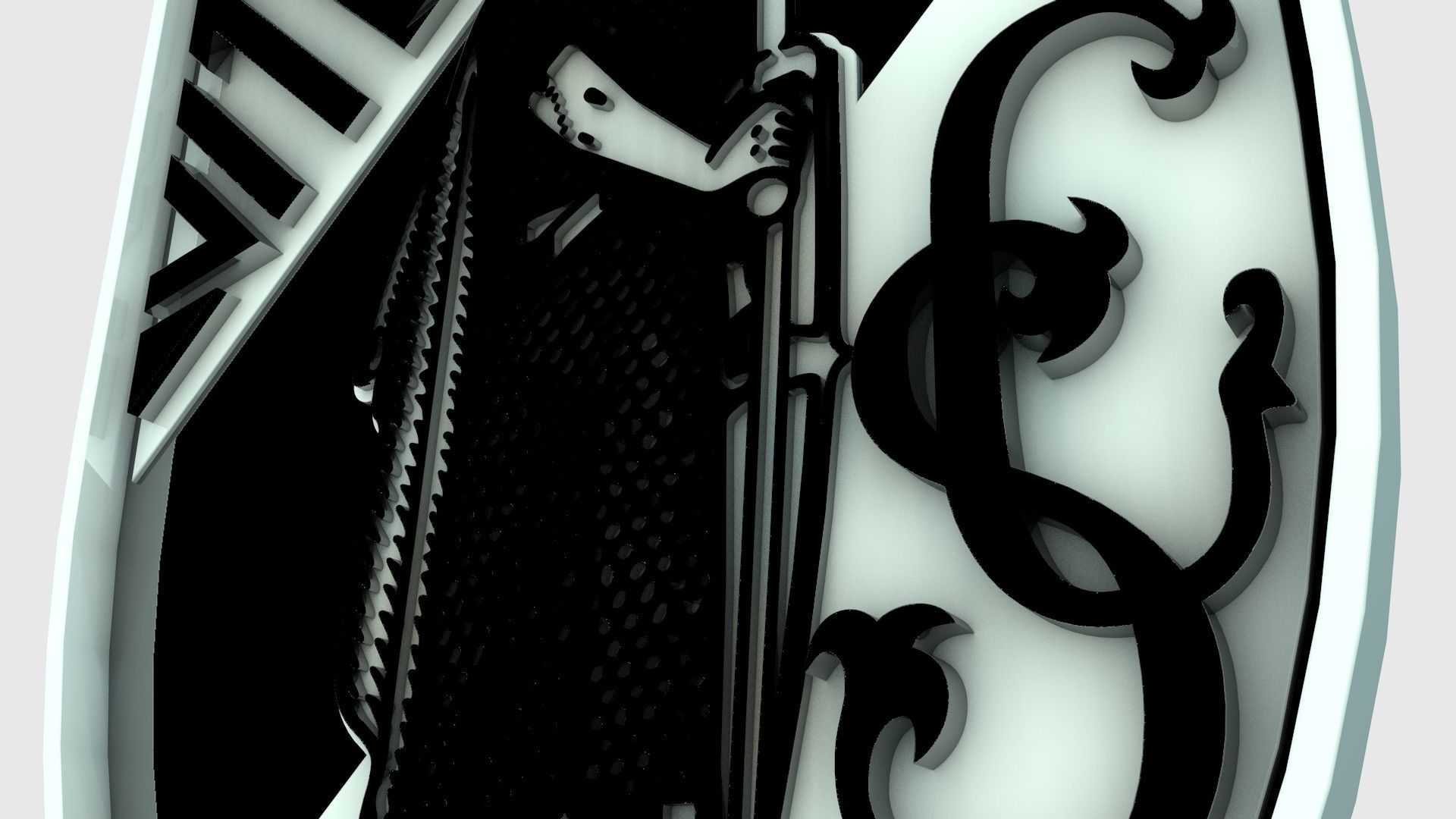 Guimaraes Logo 3D model | CGTrader