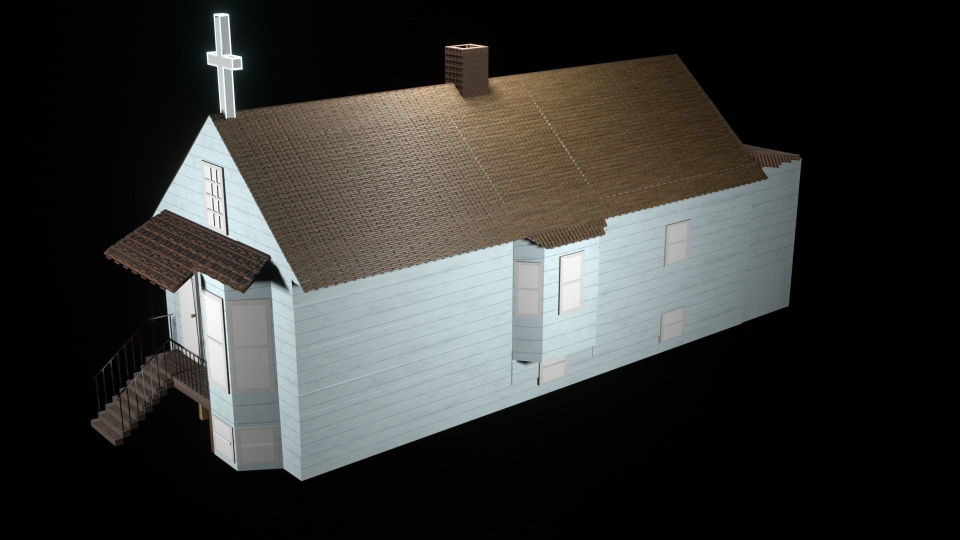 Kanye West Donda House 3D model | CGTrader