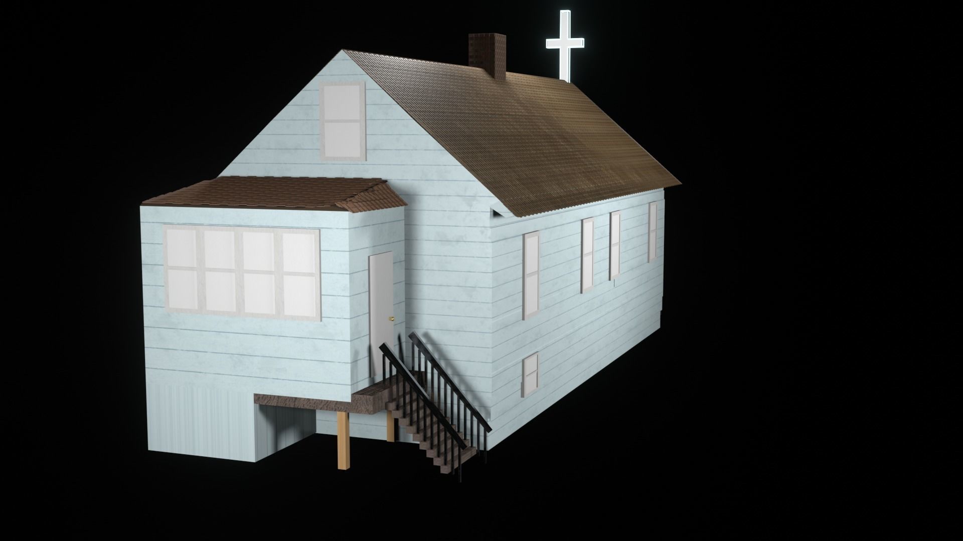 Kanye West Donda House 3D model | CGTrader