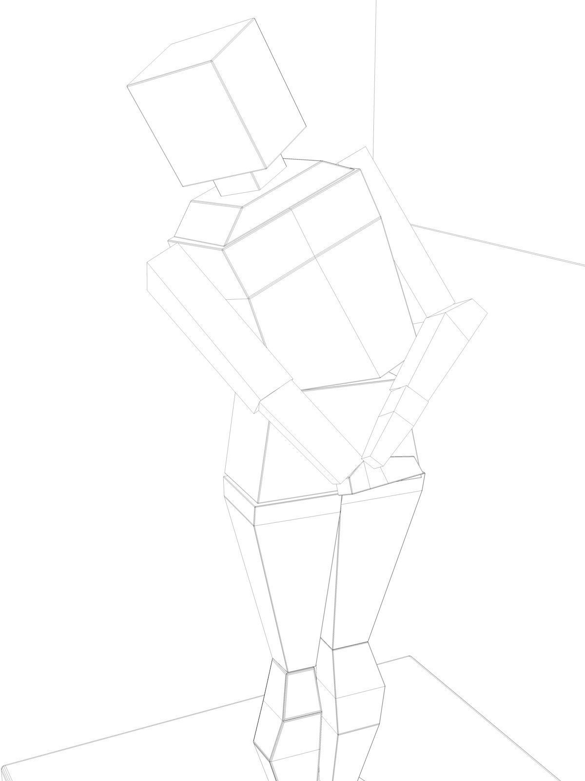 Forest Figure 3D model | CGTrader