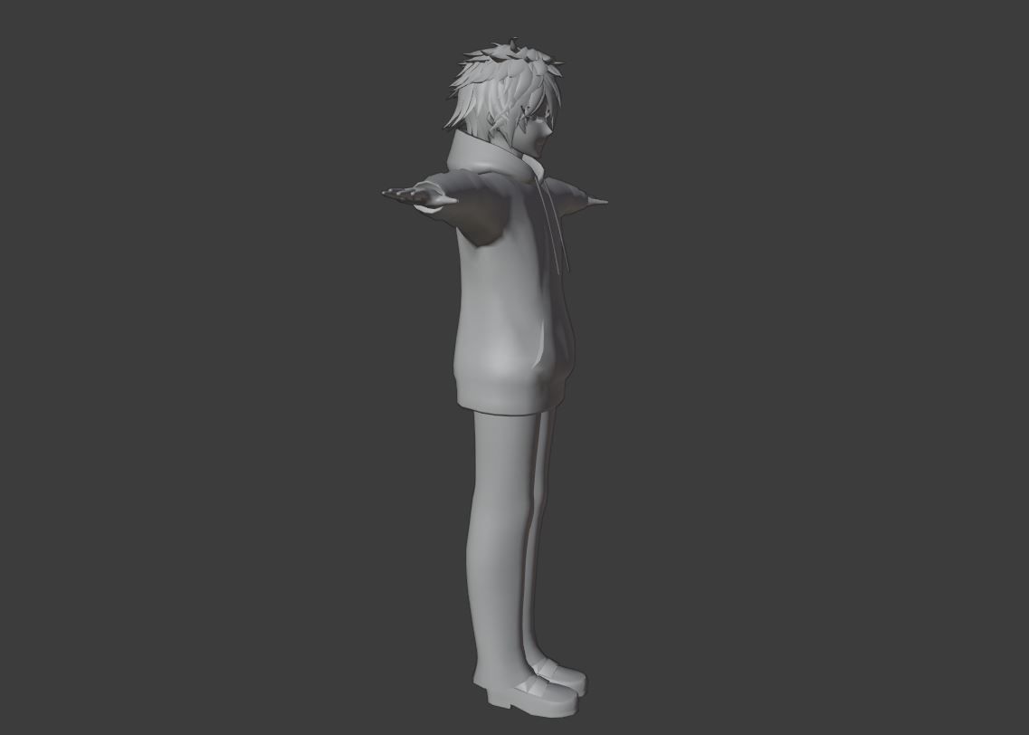 3D model cute anime Boy character m4 VR / AR / low-poly rigged | CGTrader