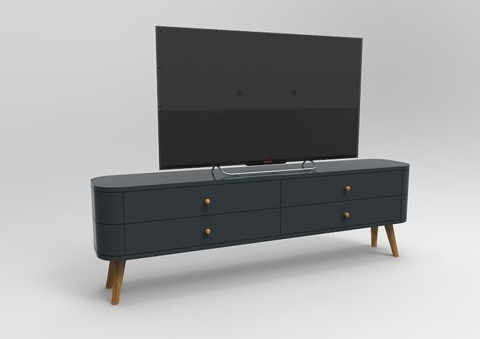 tv units free 3D model | CGTrader