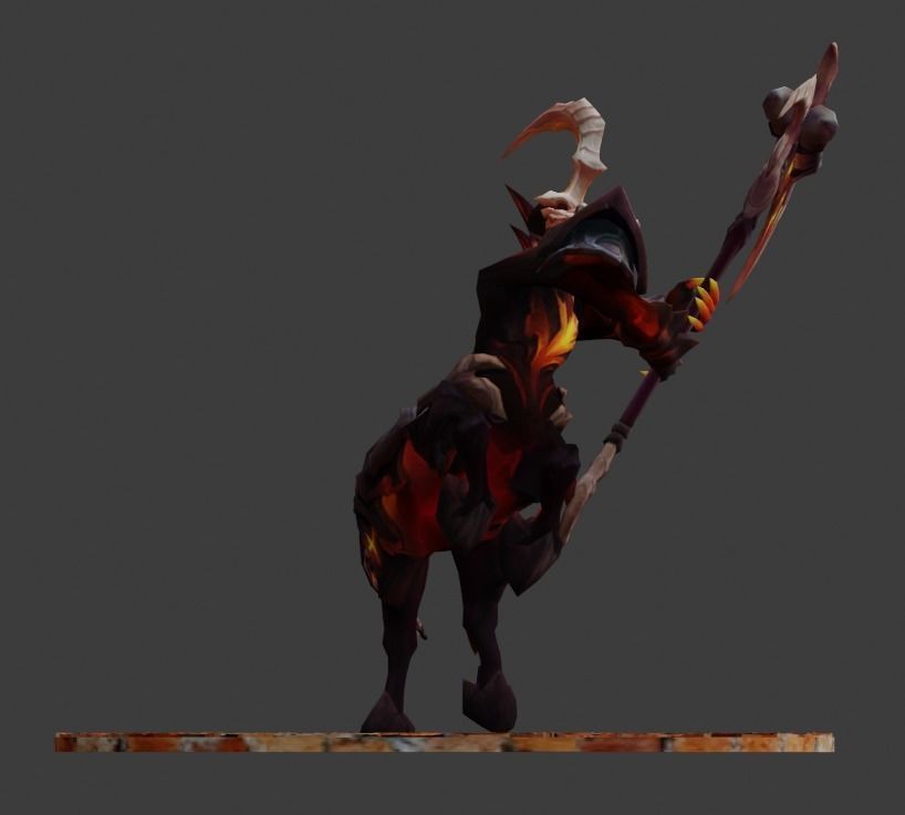 High Noon Hecarim 3D model 3D printable | CGTrader