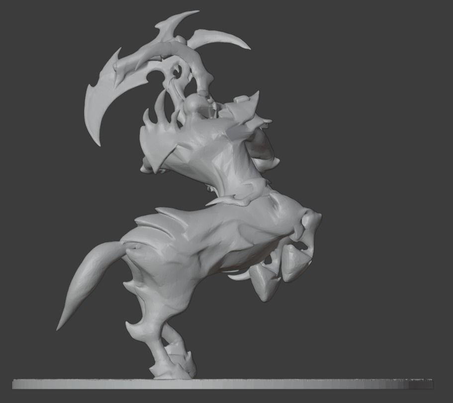 High Noon Hecarim 3D model 3D printable | CGTrader
