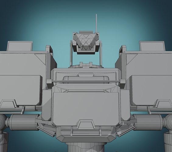 robot free free VR / AR / low-poly 3D model | CGTrader