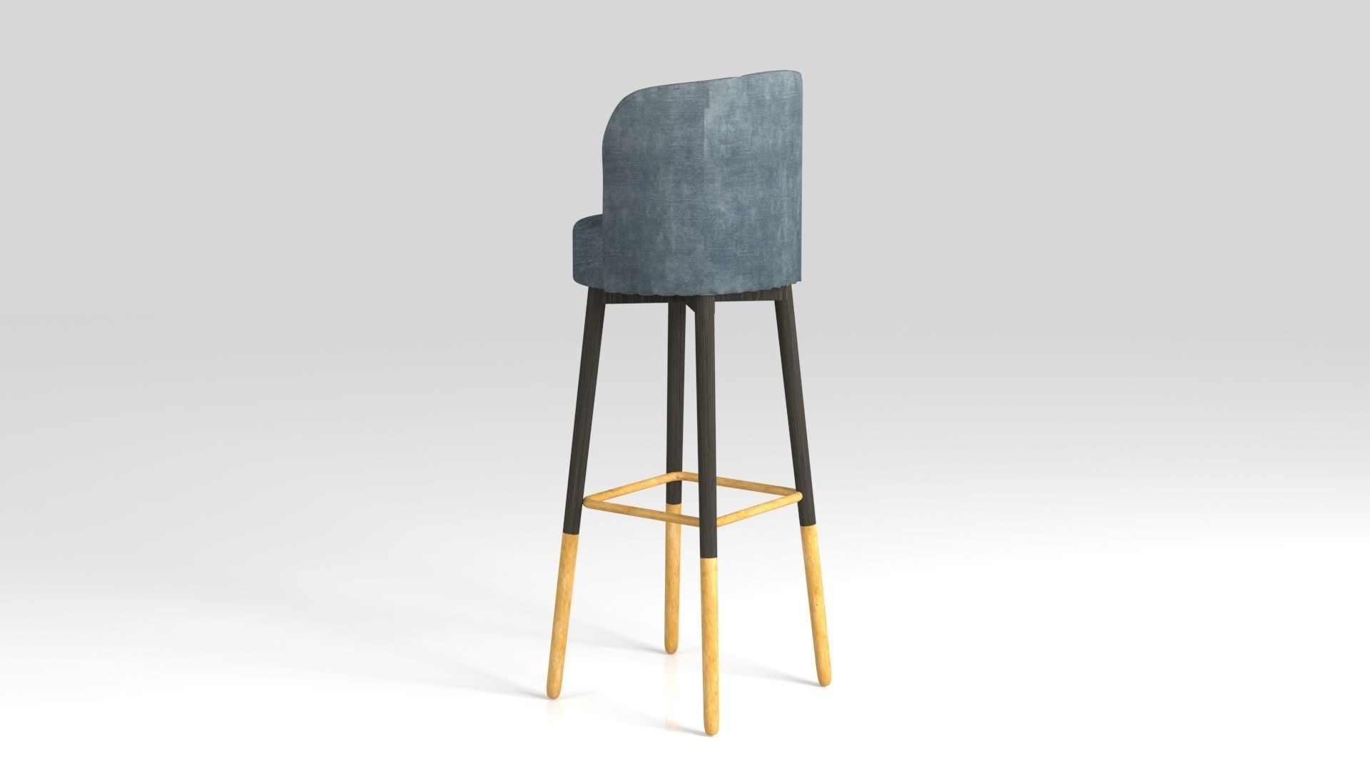 High Stool Chair free VR / AR / low-poly 3D model | CGTrader