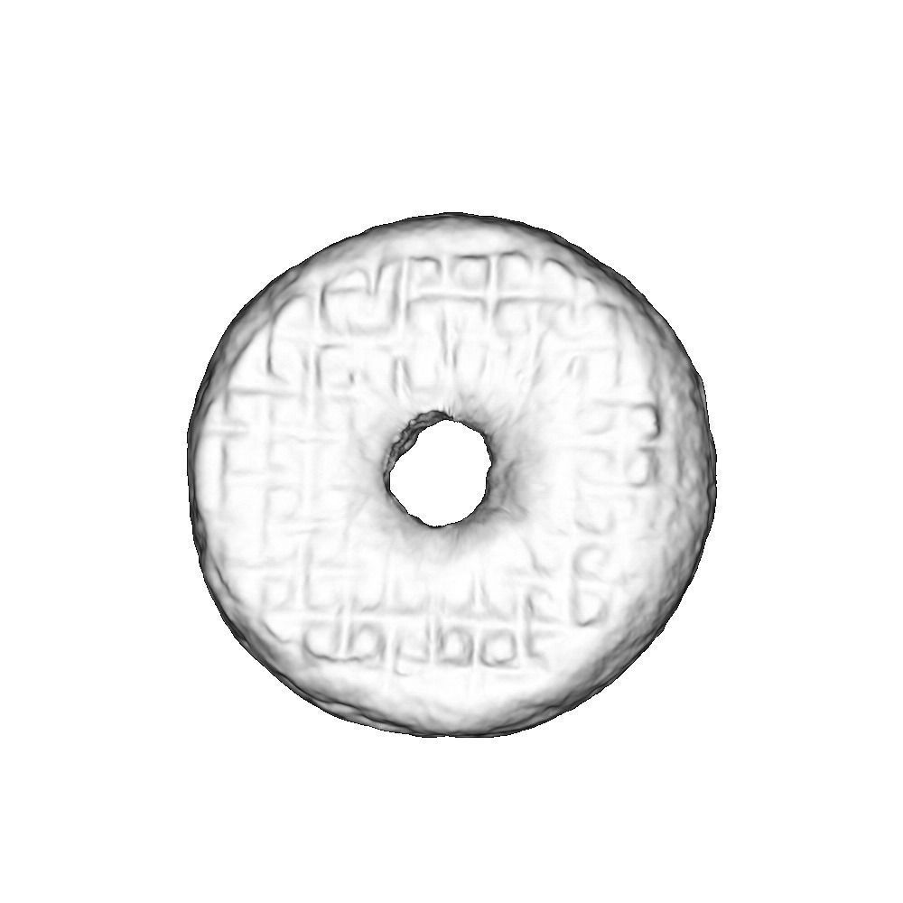 001 Donut plain 3D model with UV map 3D model | CGTrader