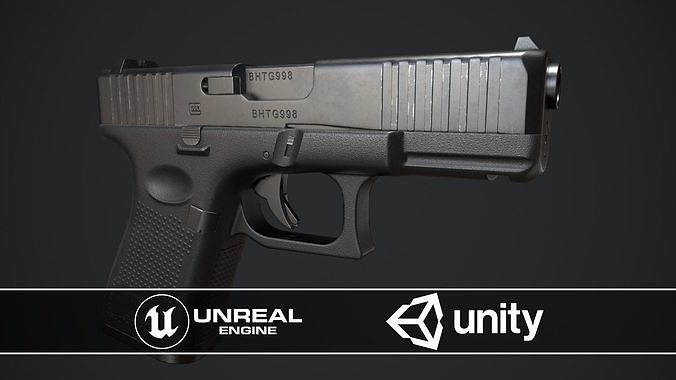3D model Glock G19 VR / AR / low-poly | CGTrader