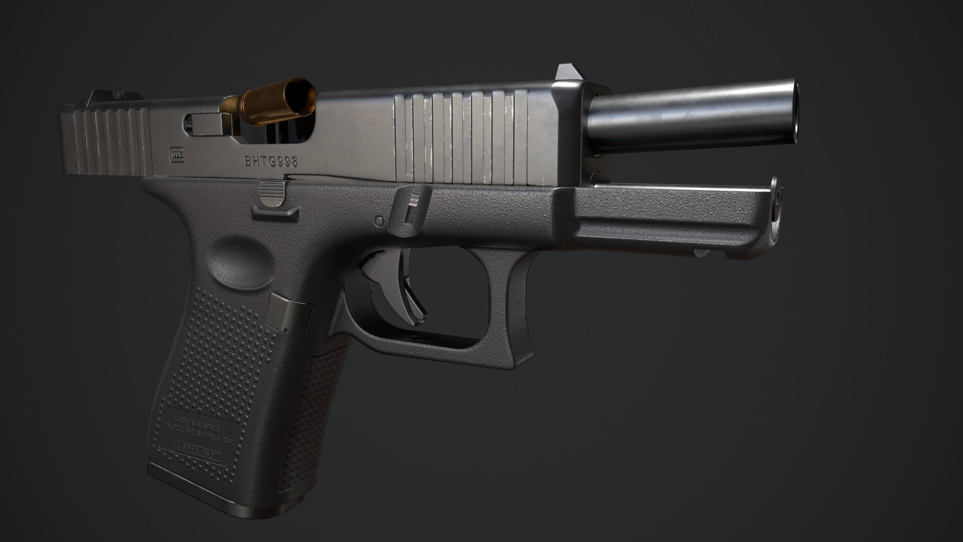 3D model Glock G19 VR / AR / low-poly | CGTrader