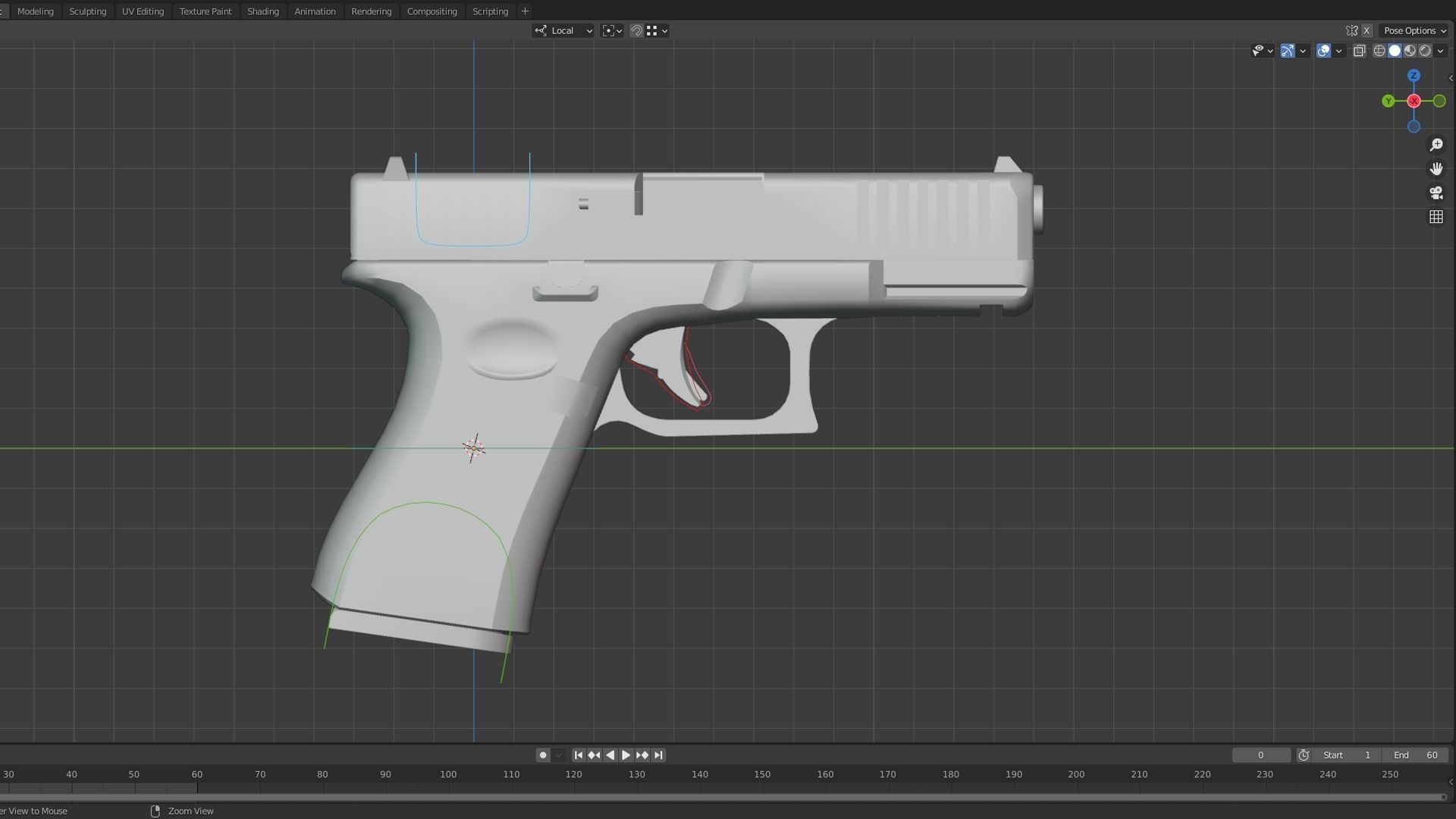 3D model Glock G19 VR / AR / low-poly | CGTrader