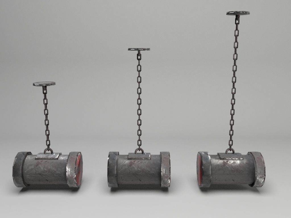 Modular Obstacles Pack 2 for Game Low-poly 3D model free VR / AR / low ...