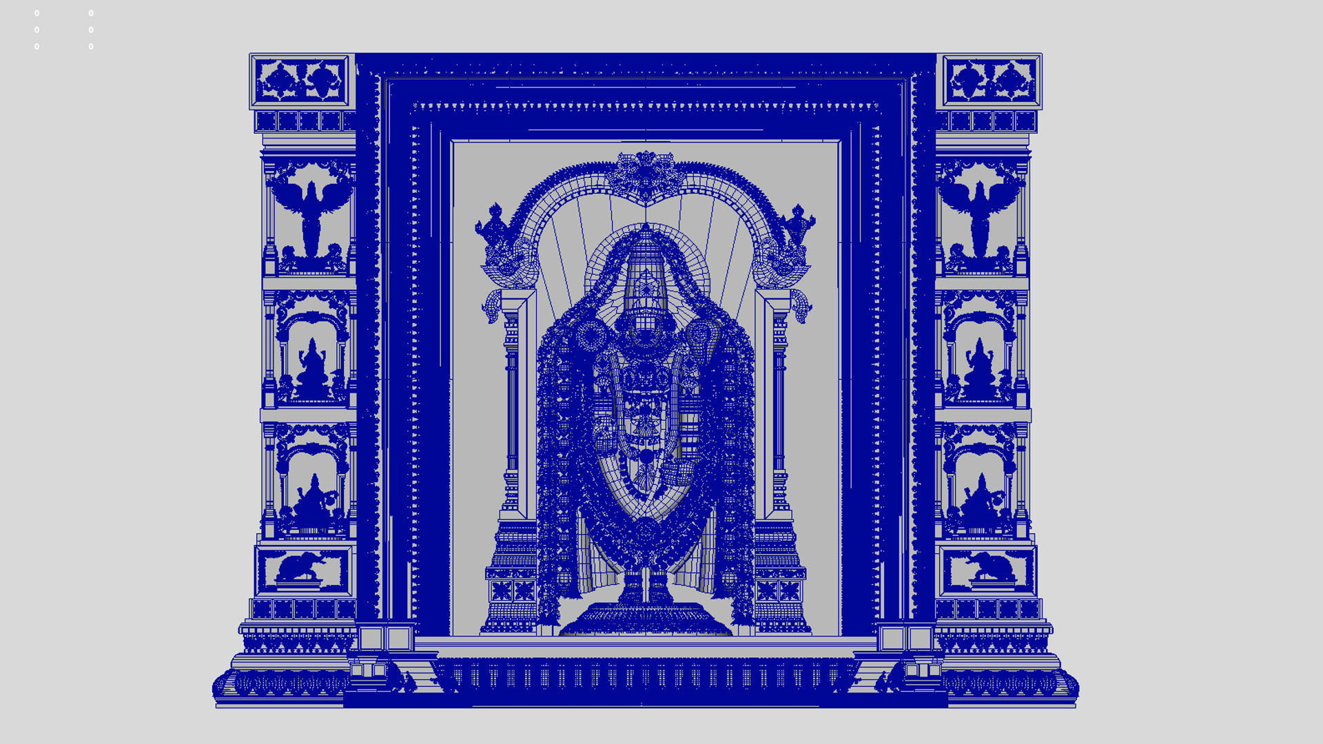 lord balaji venkateswara 3d model 3D model | CGTrader