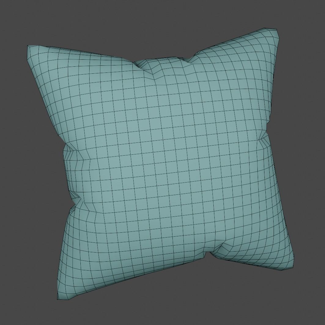 pillow for creating an interior free VR / AR / low-poly 3D model | CGTrader