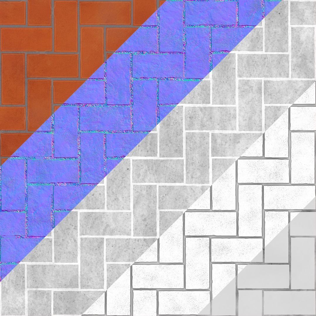 Terracotta PBR Tileable Material Textures Texture | CGTrader