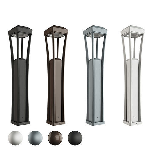 Ashbery Path Light 3D model | CGTrader