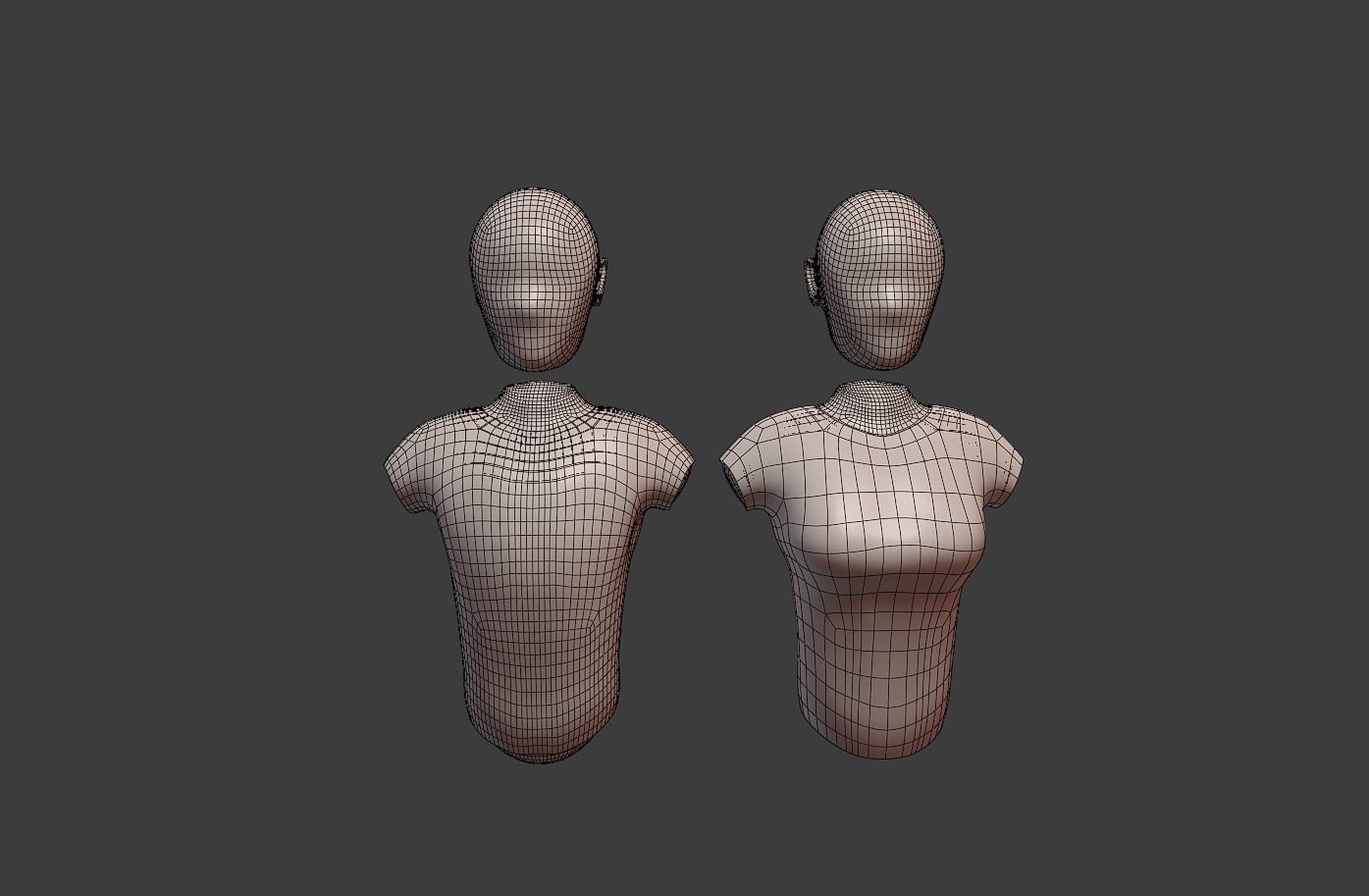 3D model VR AVATAR BASE VR / AR / low-poly | CGTrader