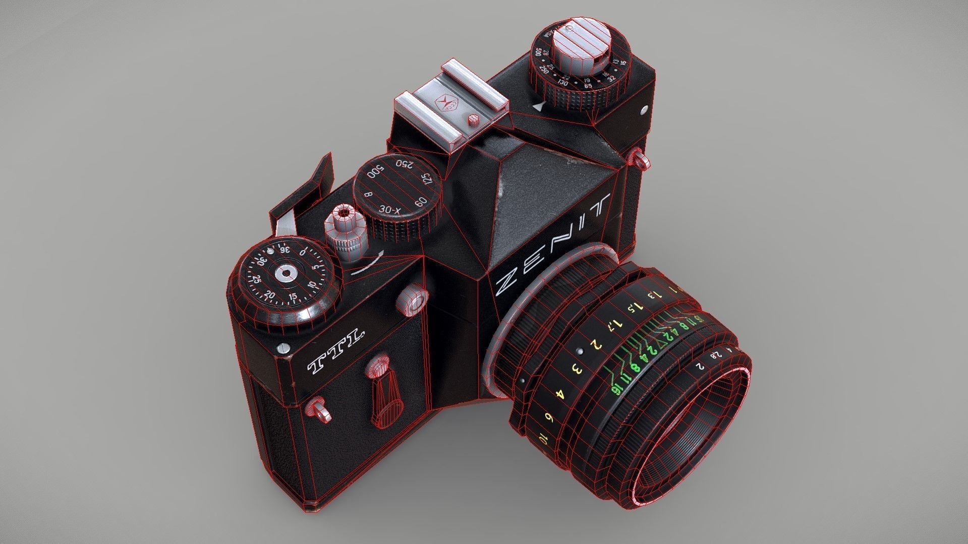 3D model ZENIT TTL VR / AR / low-poly | CGTrader