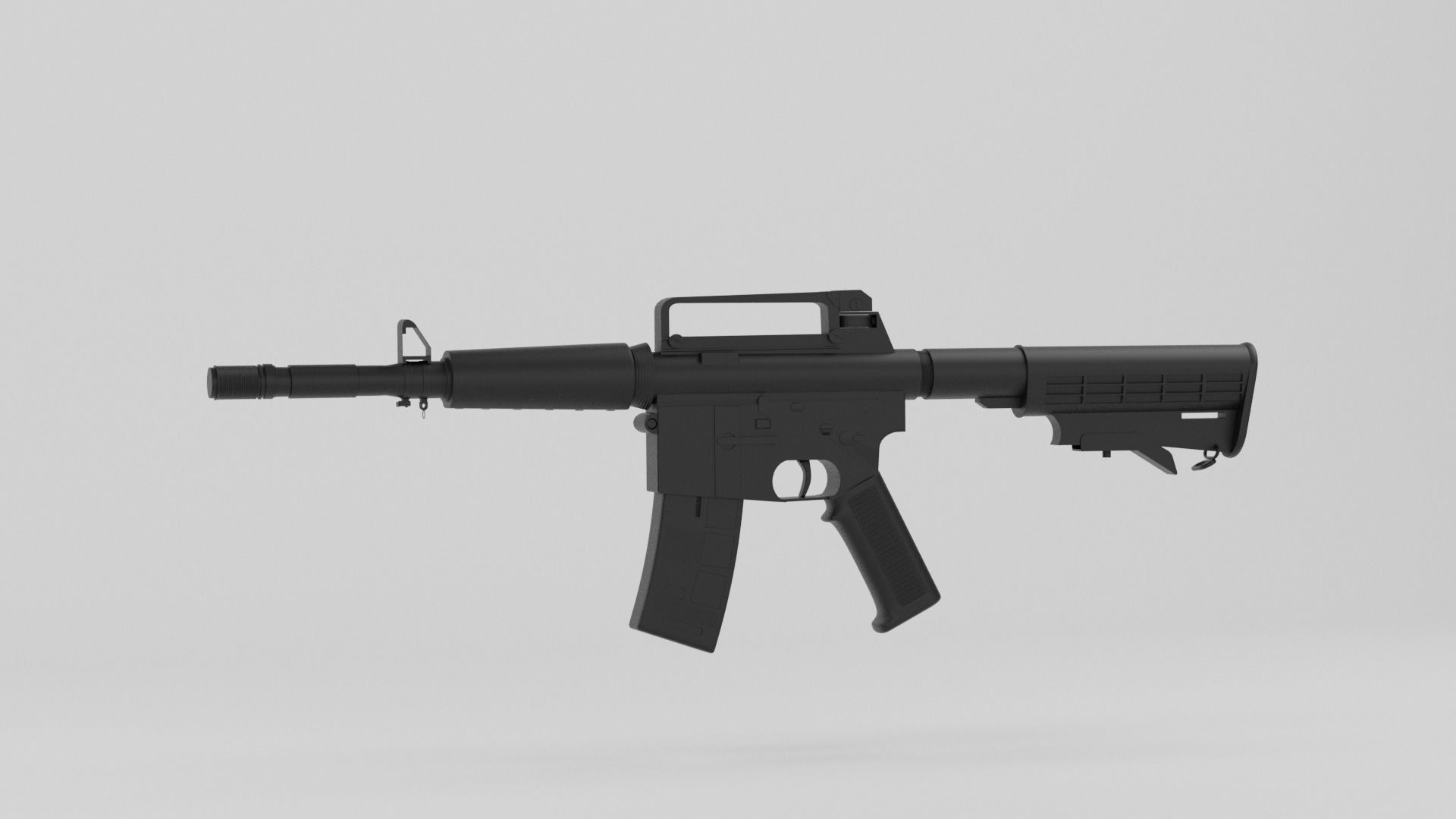 weapon M4A4 3D model | CGTrader
