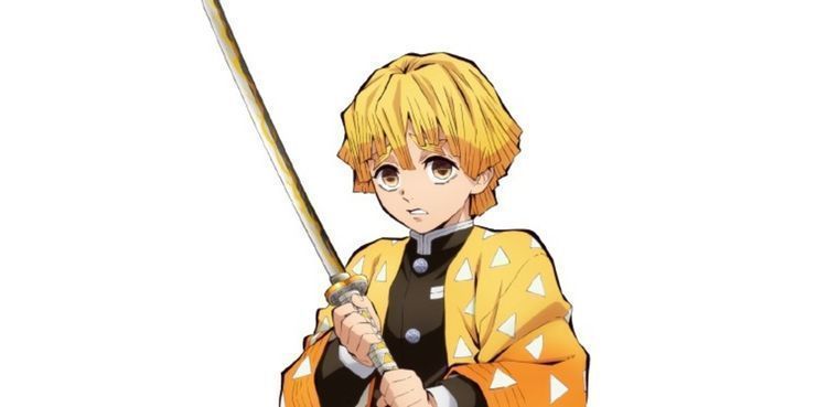 3D model Demon Slayer - Zenitsu Nichirin blade - Sword VR / AR / low ...