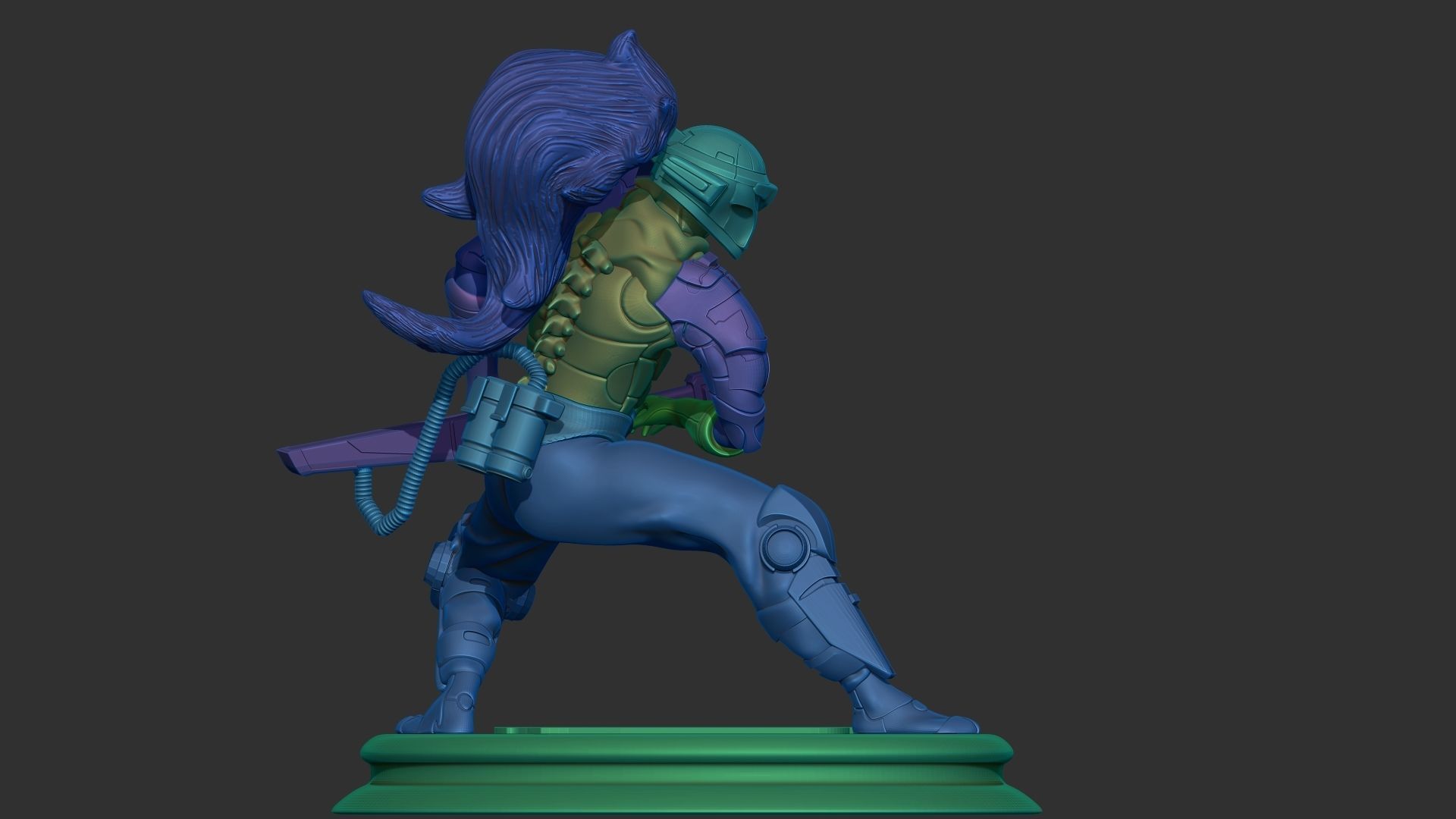 yasuo project custom 3D model 3D printable | CGTrader