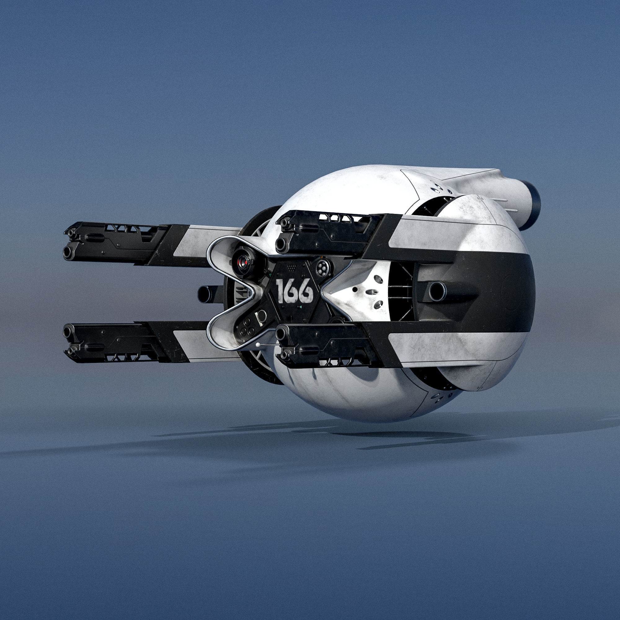 Oblivion Drone 3D model | CGTrader
