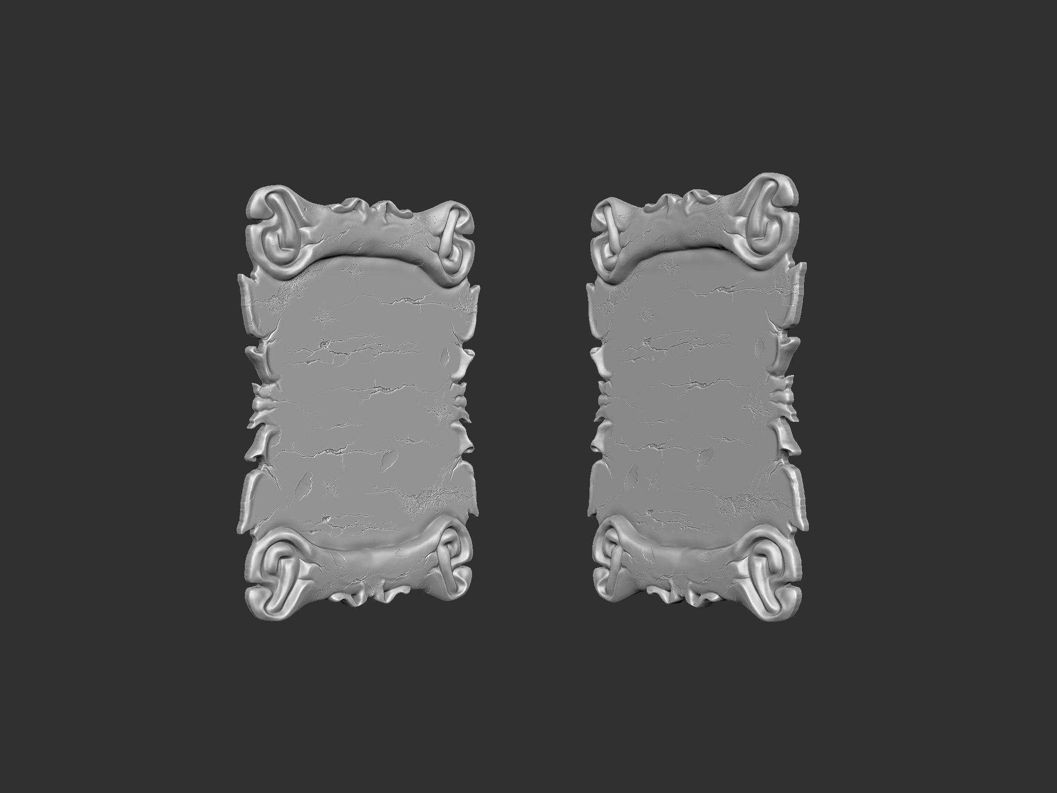 Parchment 3D model 3D printable | CGTrader