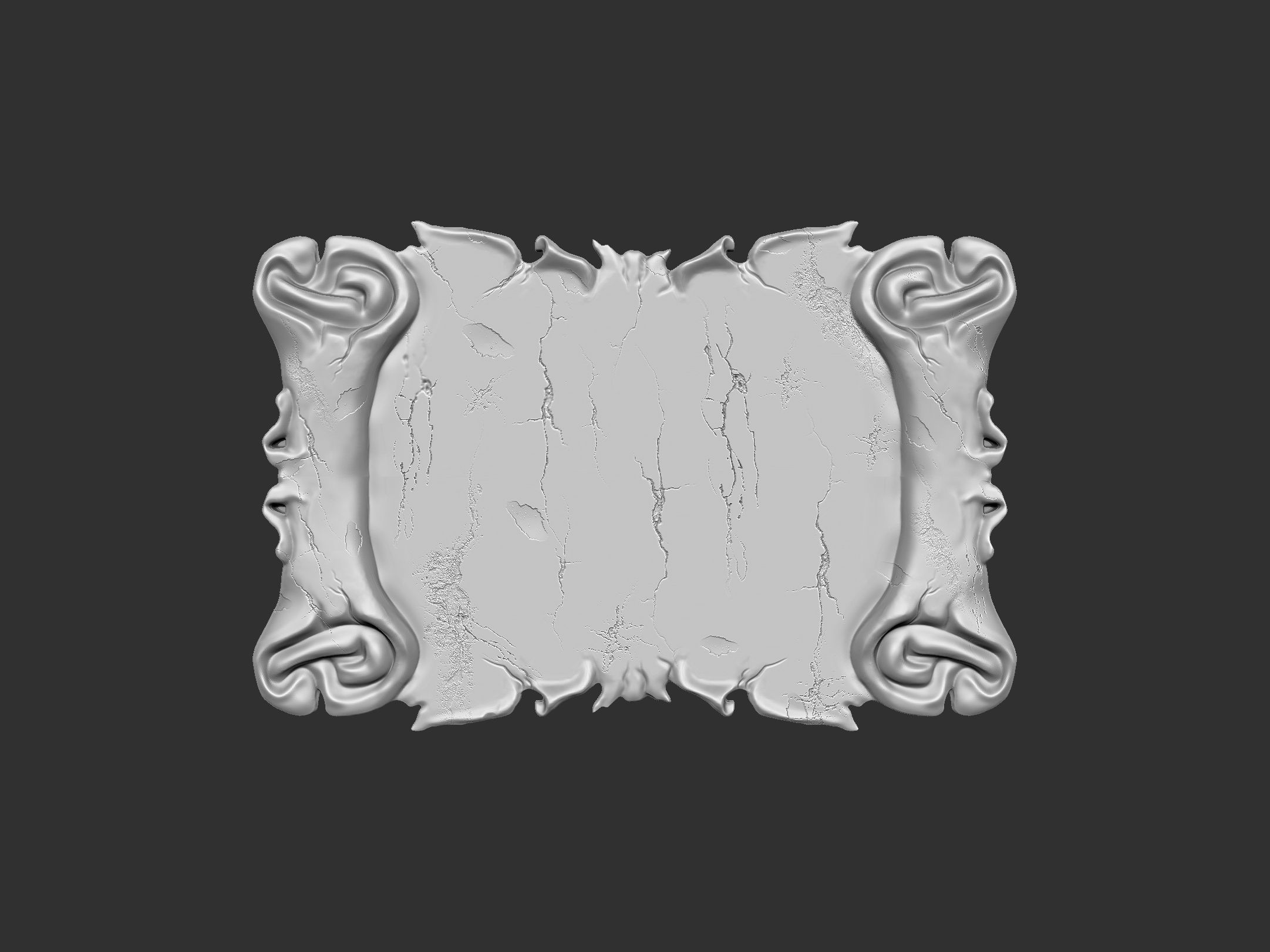 Parchment 3D model 3D printable | CGTrader