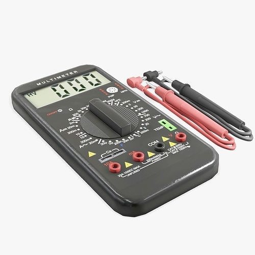 3D model Multimeter digital VR / AR / low-poly | CGTrader