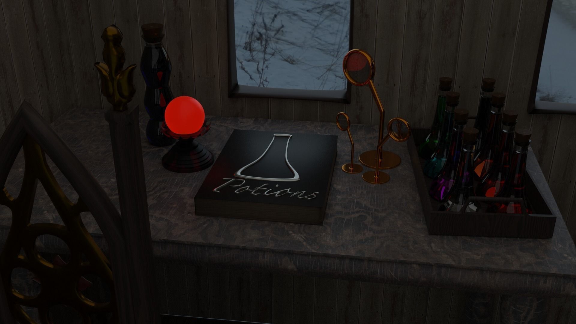 Potion rooms and extras 3D Model Collection | CGTrader