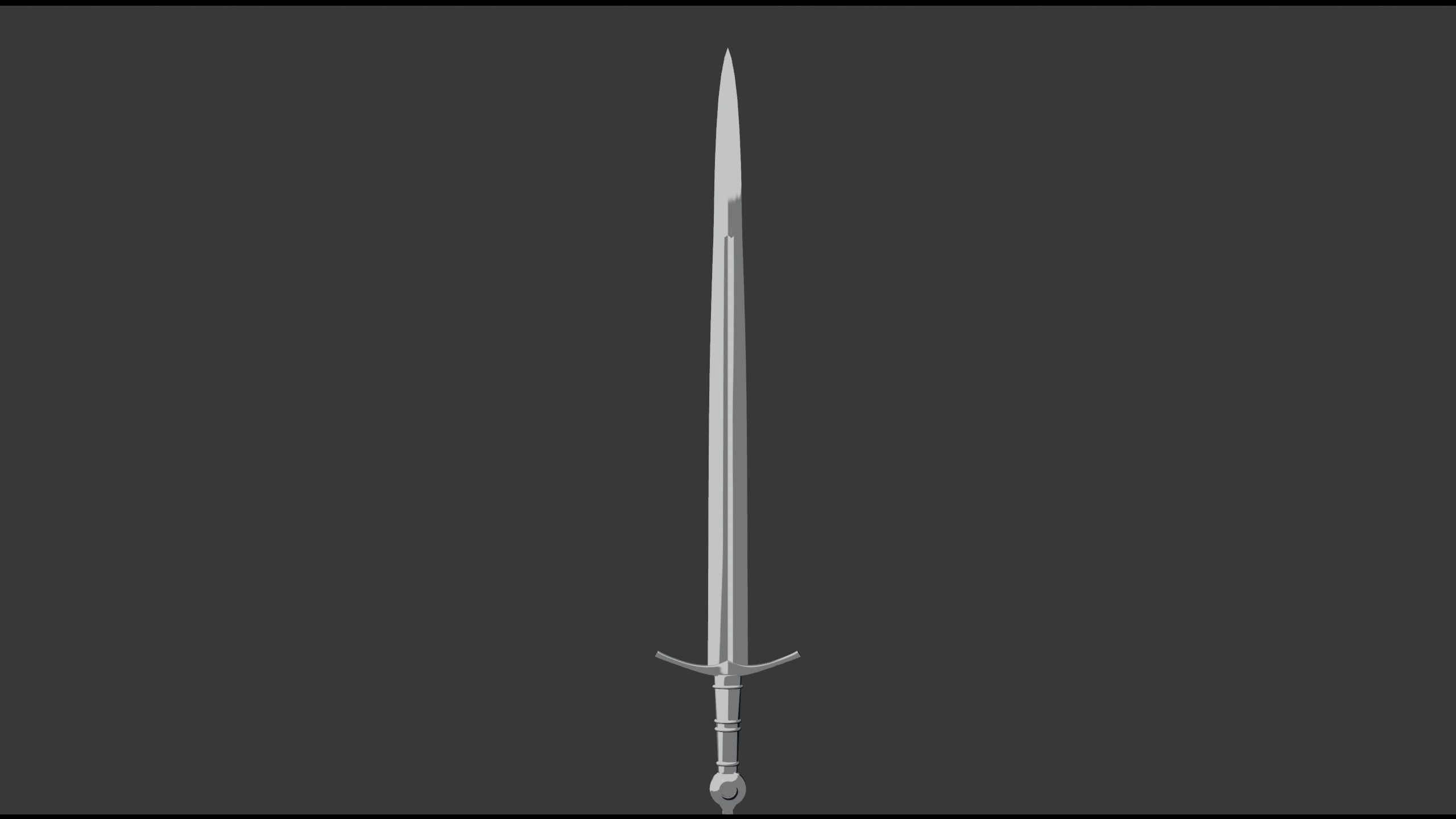 Medieval Knight Sword 3D model | CGTrader