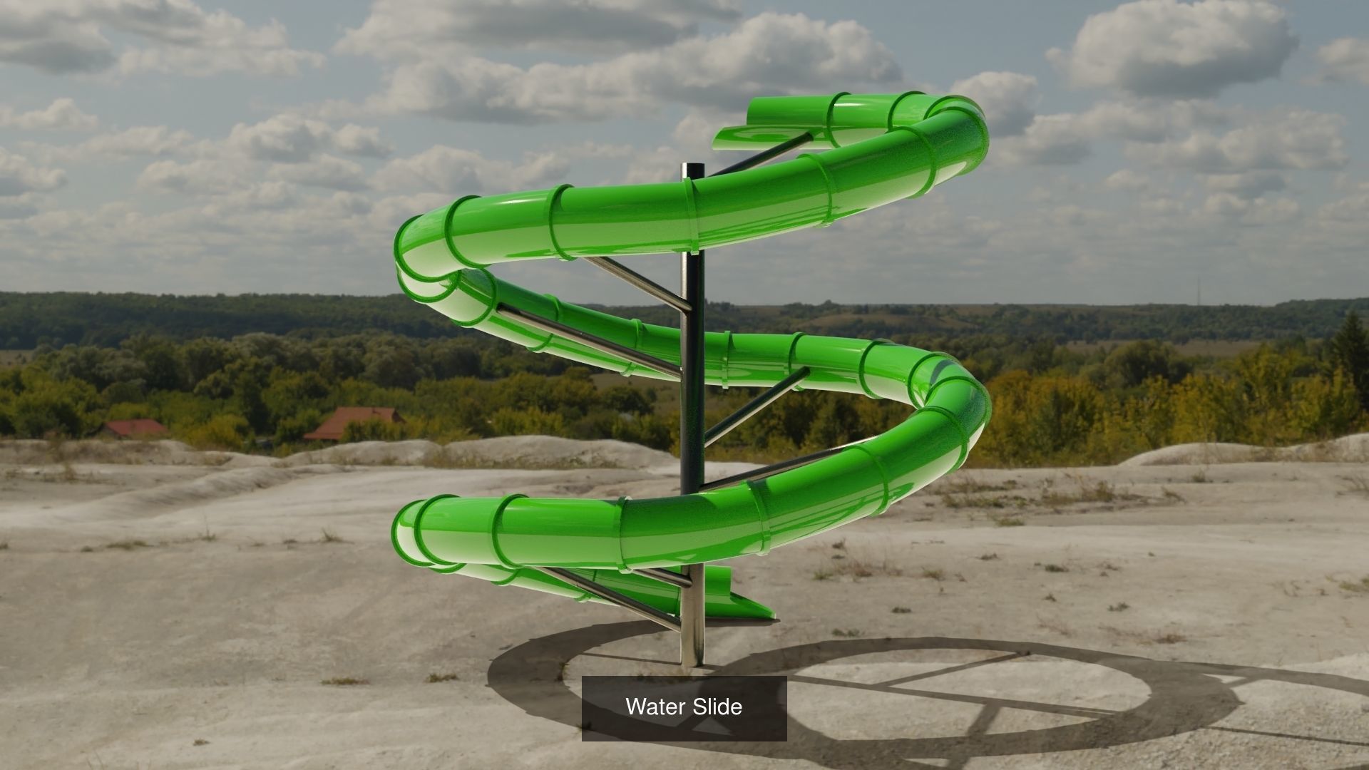 Water Slide 3D models 3D Model Collection | CGTrader