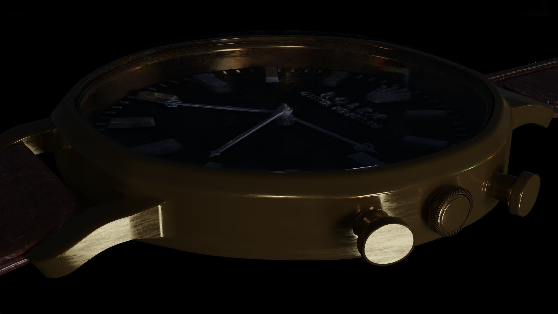 Rolex Watch 3D model free VR / AR / low-poly 3D model animated | CGTrader