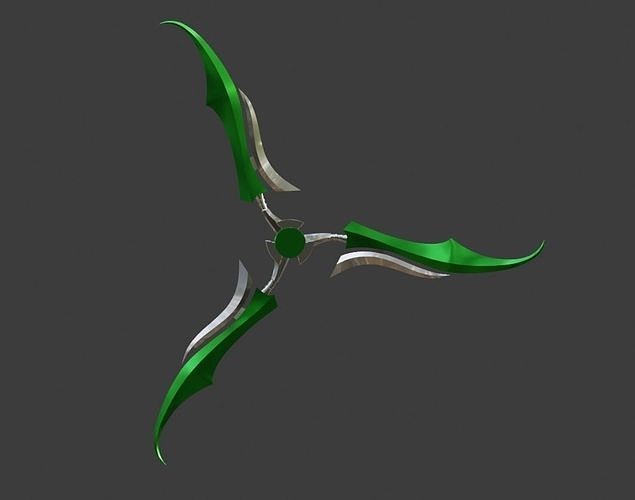 Jade razorang - Glave of Dawn from Mortal Kombat 11 3D model 3D ...