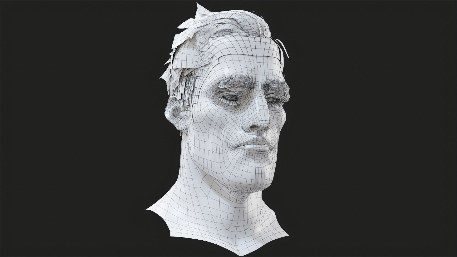 3D model Jason Realistic model of male head VR / AR / low-poly | CGTrader