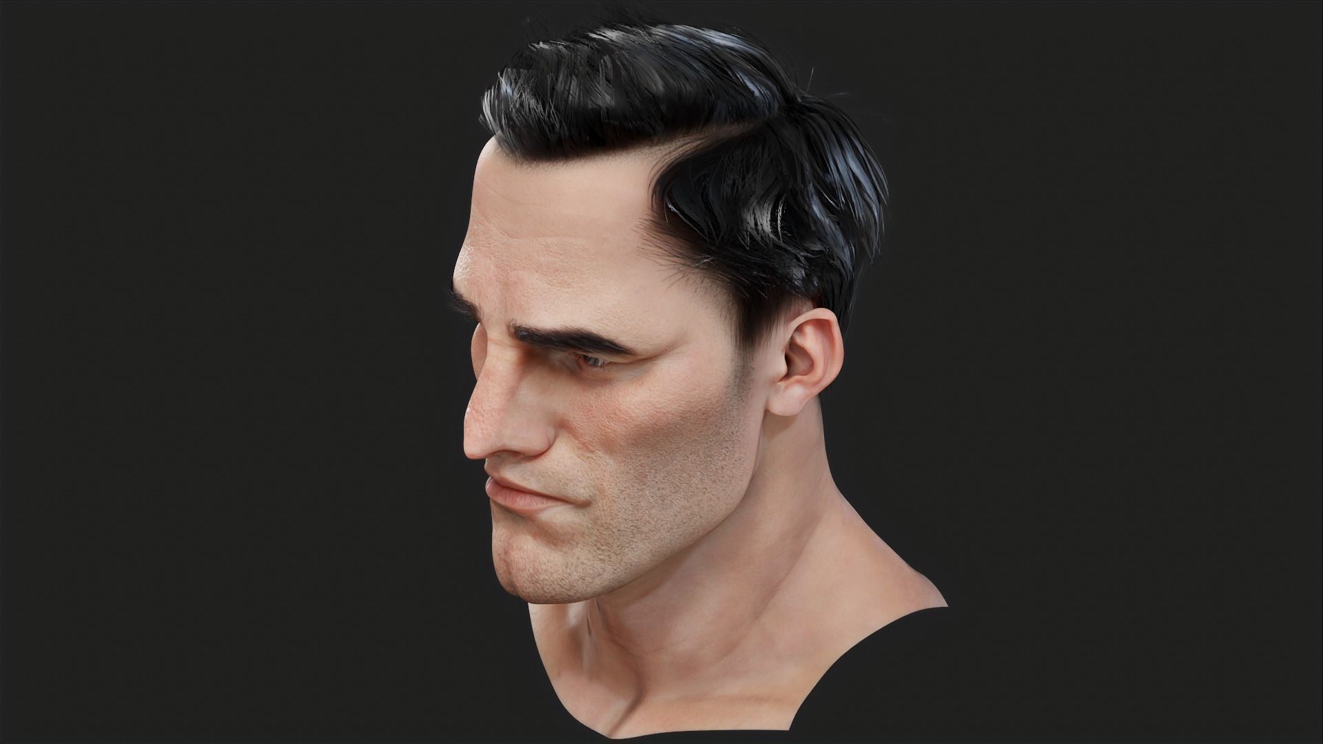 3D model Jason Realistic model of male head VR / AR / low-poly | CGTrader