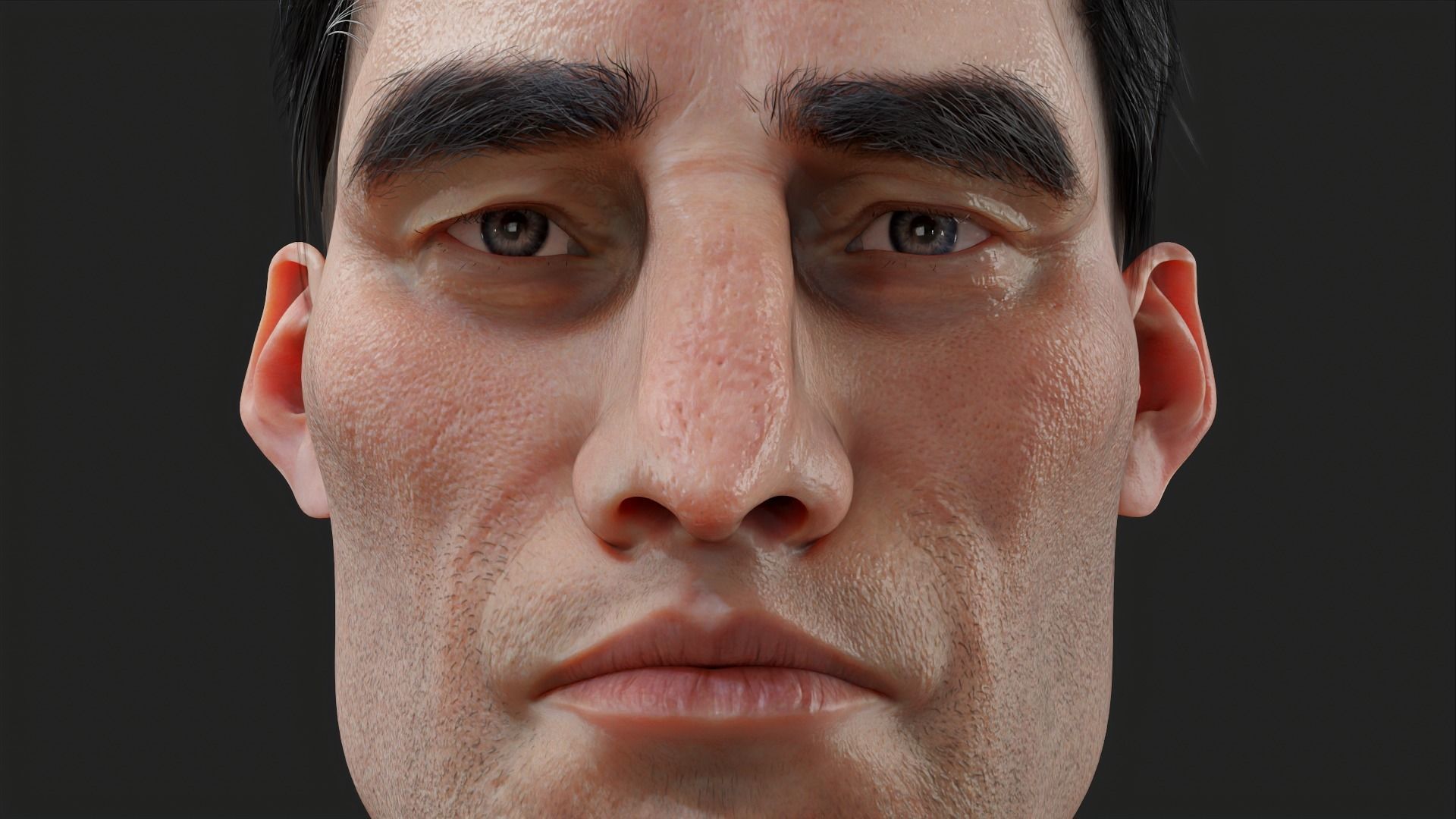 3D model Jason Realistic model of male head VR / AR / low-poly | CGTrader