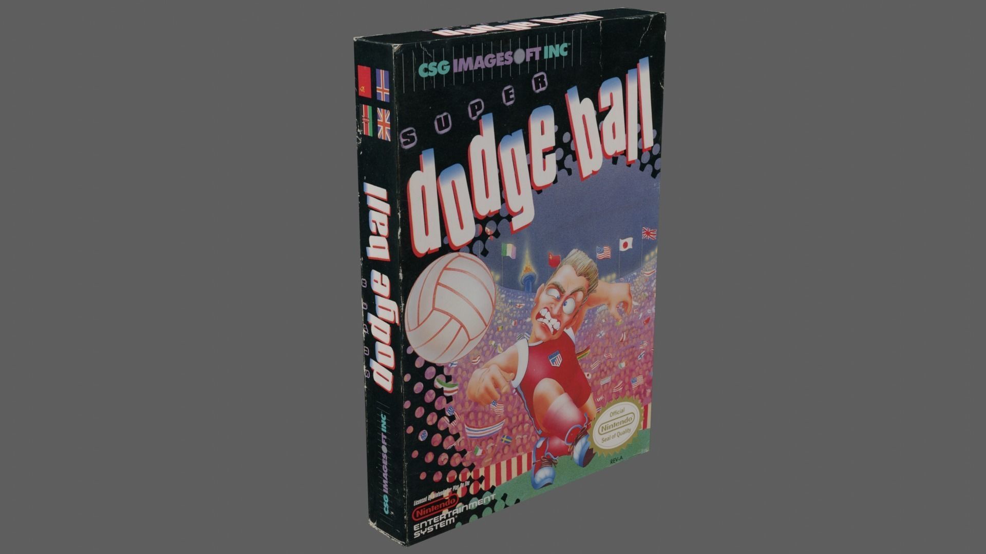 3D model Nintendo NES Boxed Games Collection - 8bit VR / AR / low-poly ...