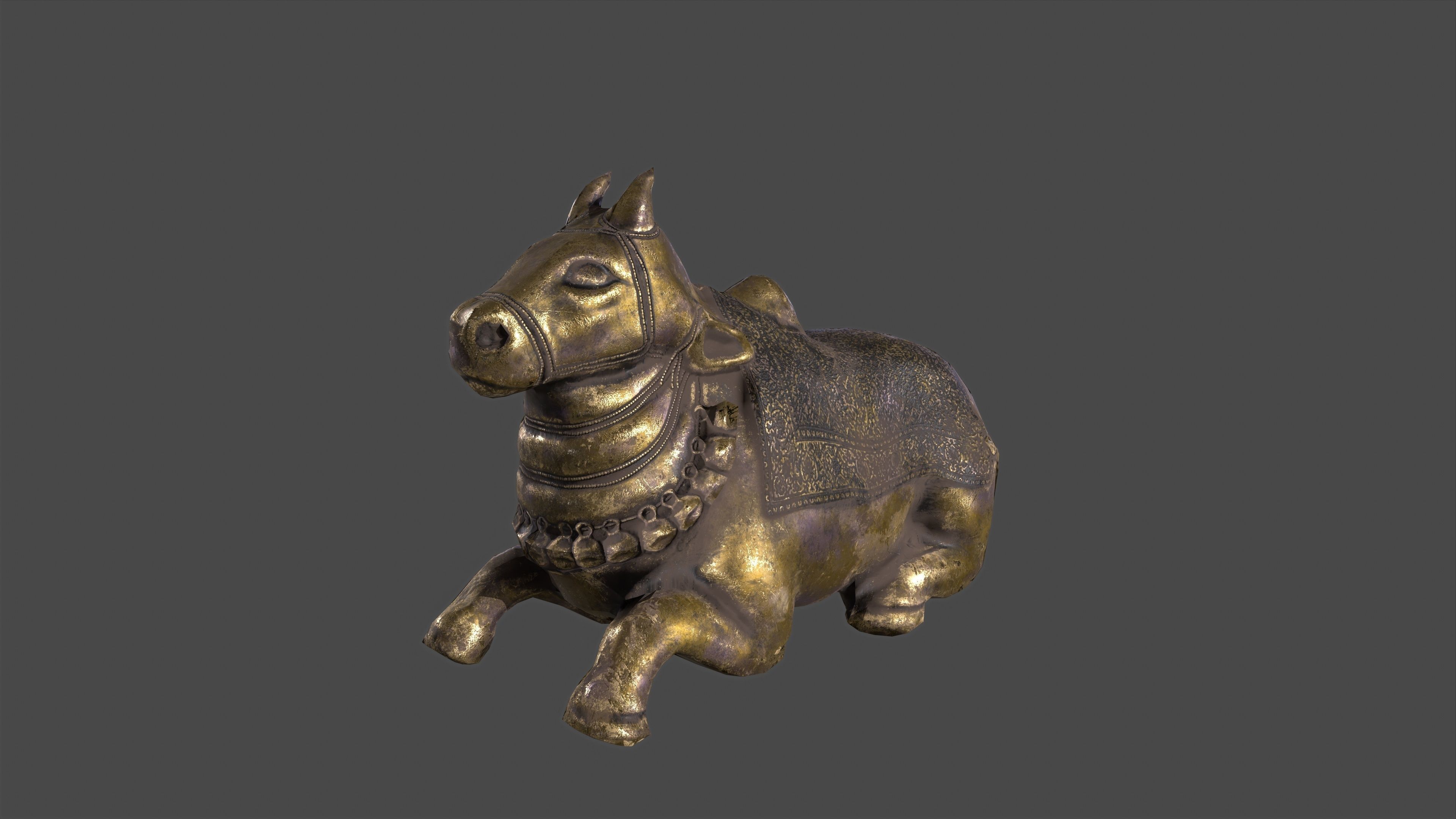 Nandi bull free VR / AR / low-poly 3D model | CGTrader