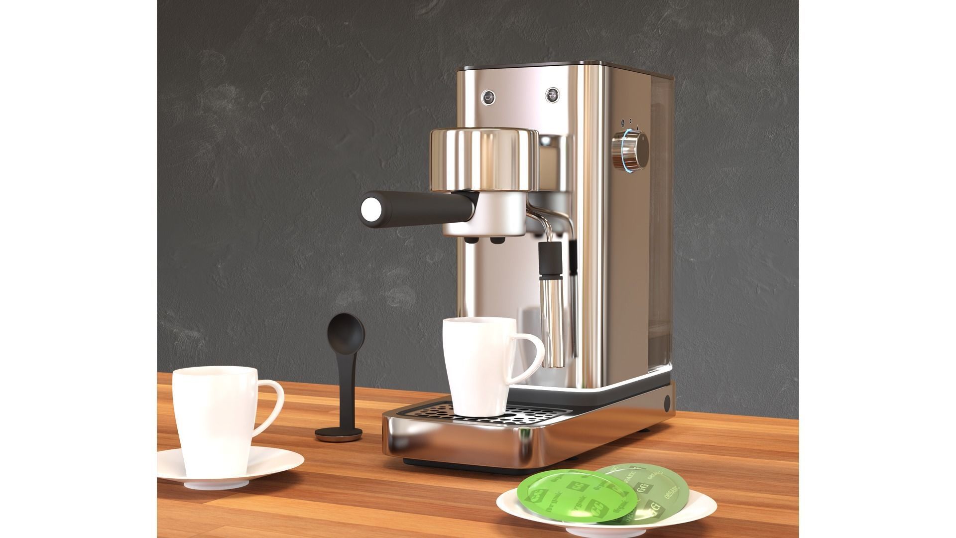 Espresso Coffee Maker - Lumero WMF 3D model | CGTrader