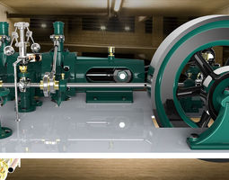 Free Steam engine 3D Models | CGTrader