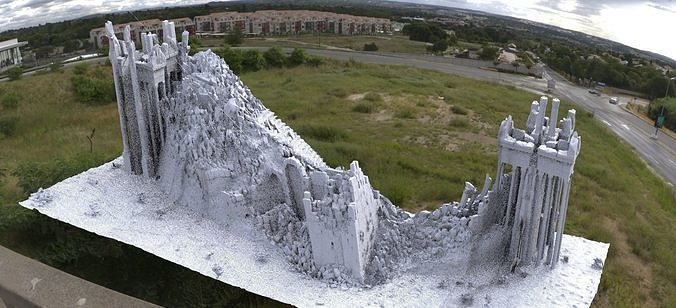 Athens Greek Arena ruin 3D model | CGTrader