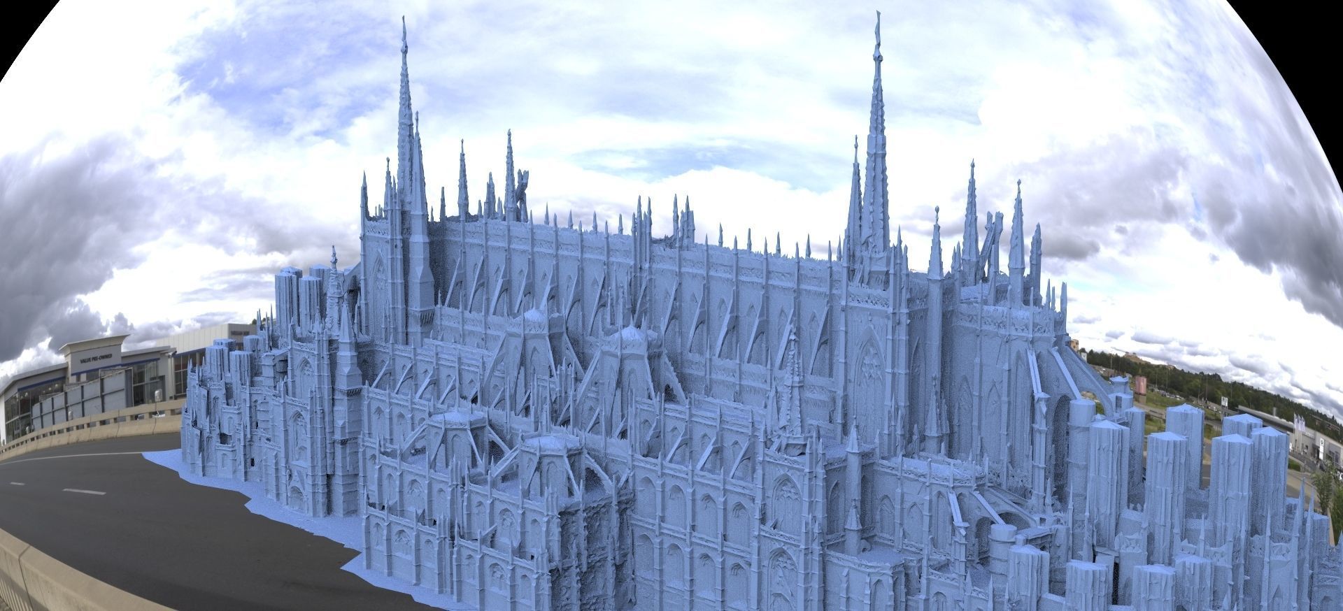 Bloodborne inspired Cathedral 4 3D model | CGTrader