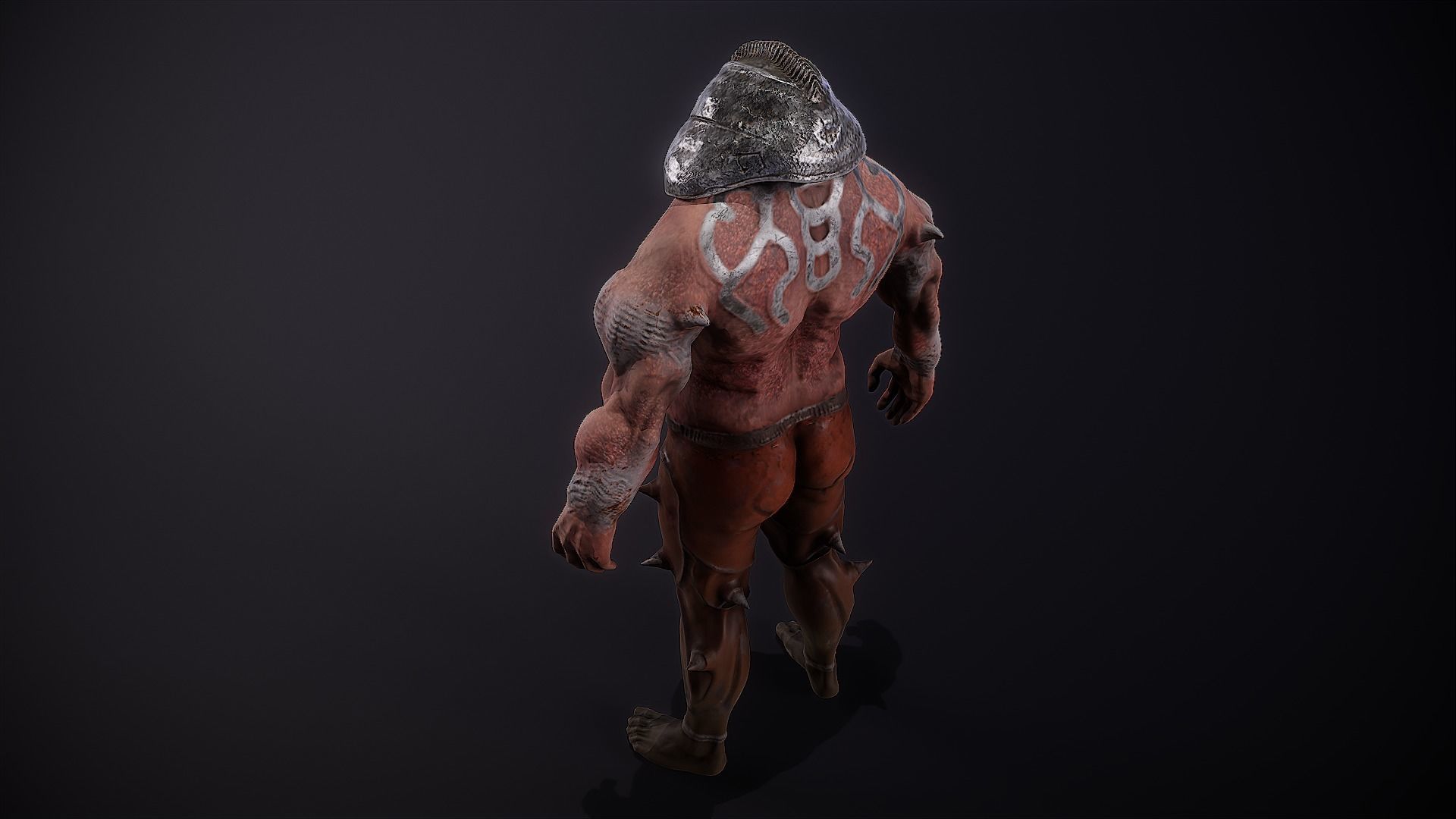3D model Gladiator character Juggernaut VR / AR / low-poly | CGTrader
