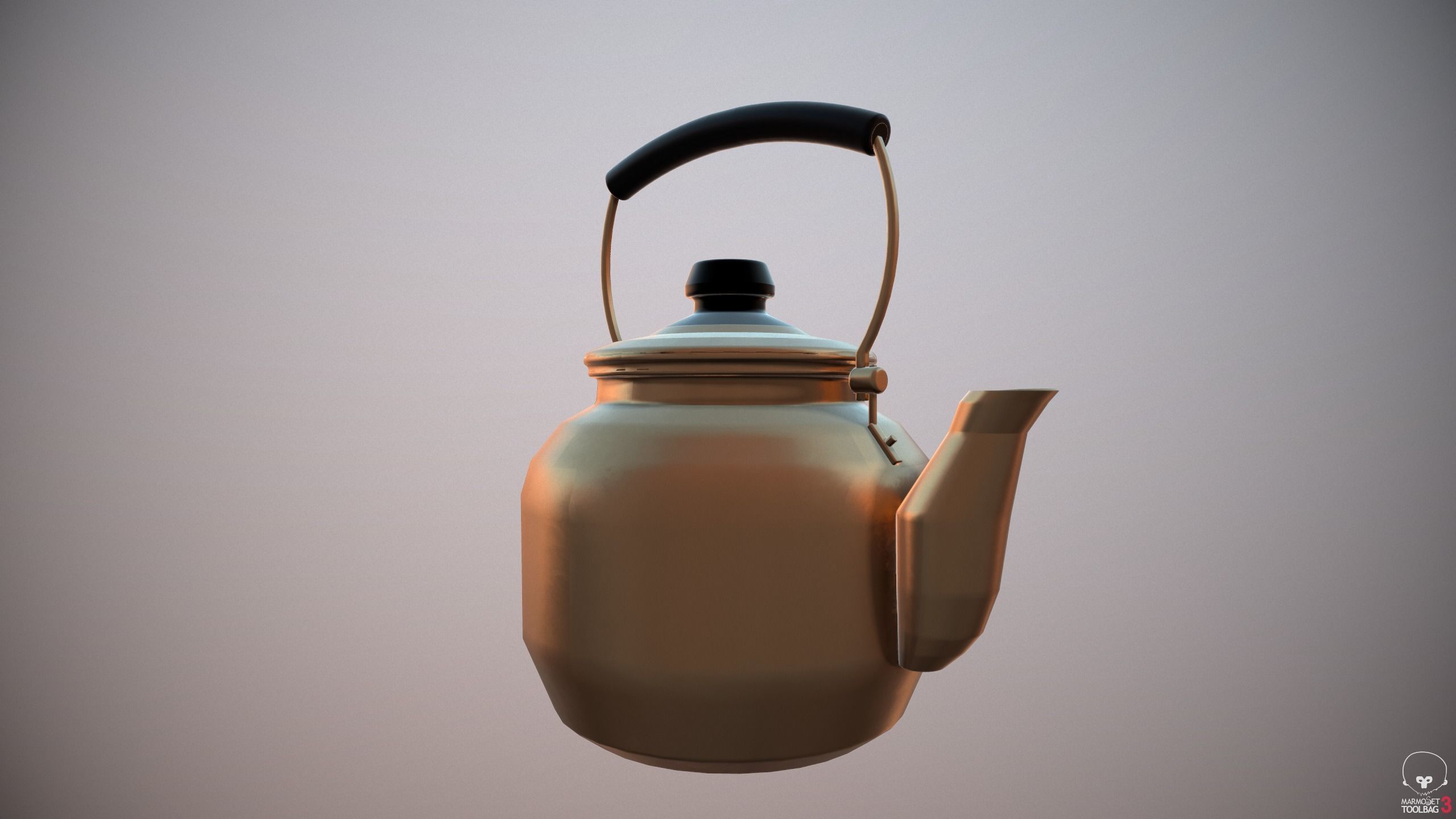 Teapot PBR High Poly Model for Ue5 free 3D model | CGTrader