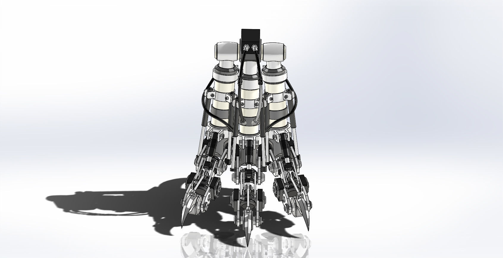 T-Rex mechanical foot free 3D model | CGTrader