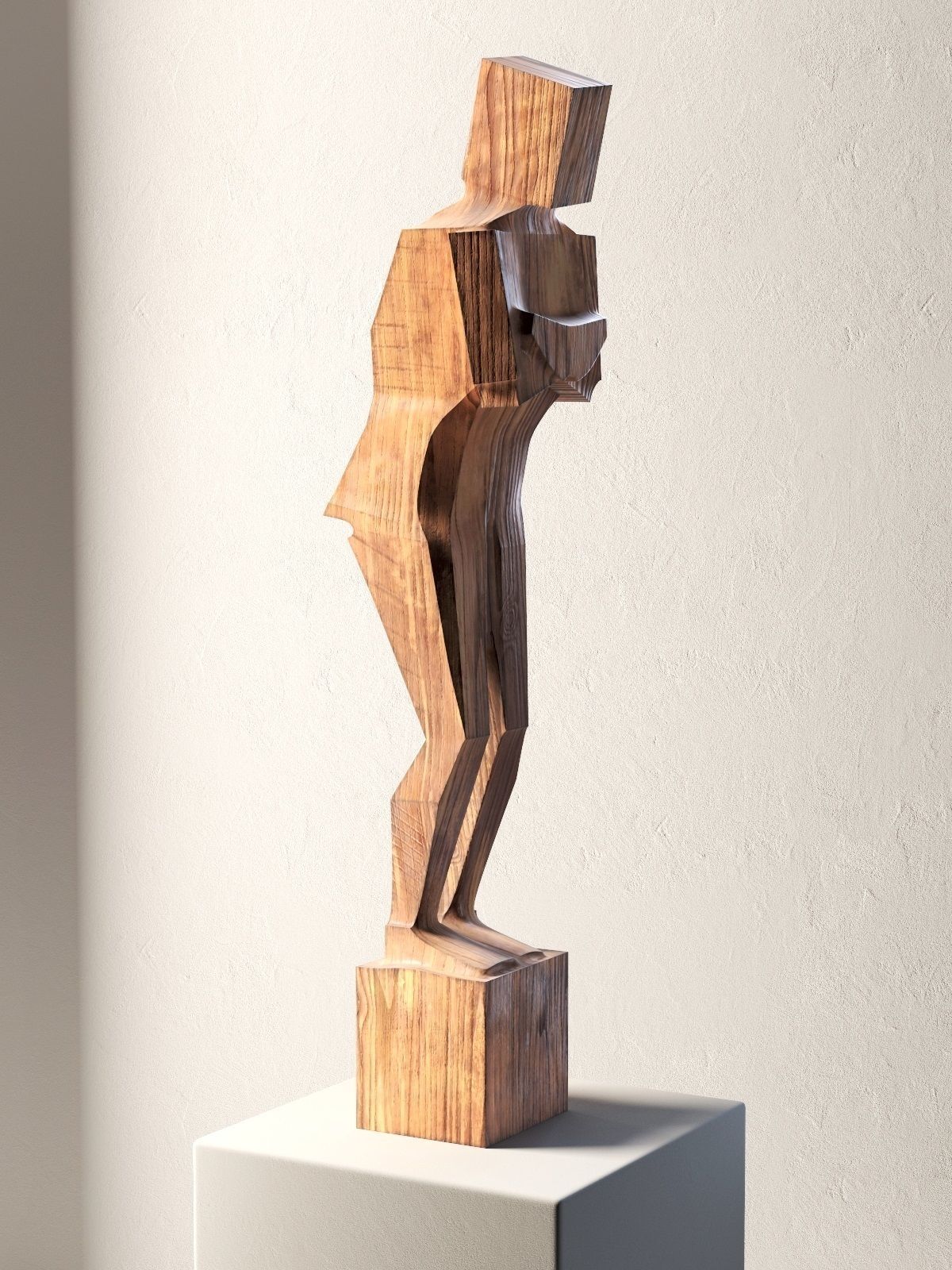 Xoanon Sculpture 3D model | CGTrader