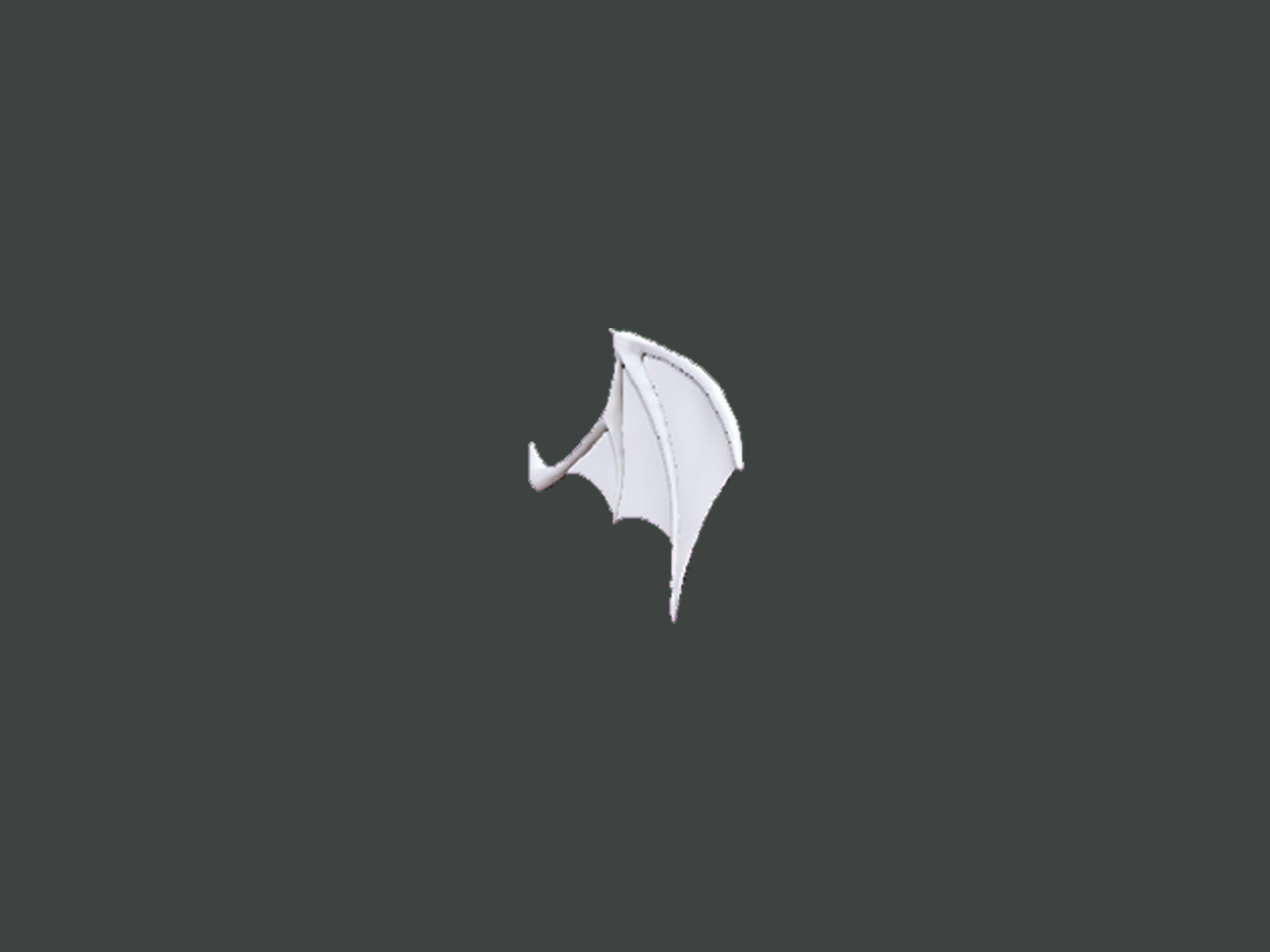 3D Model-WING0001 pair of bat wings 3D model 3D printable | CGTrader