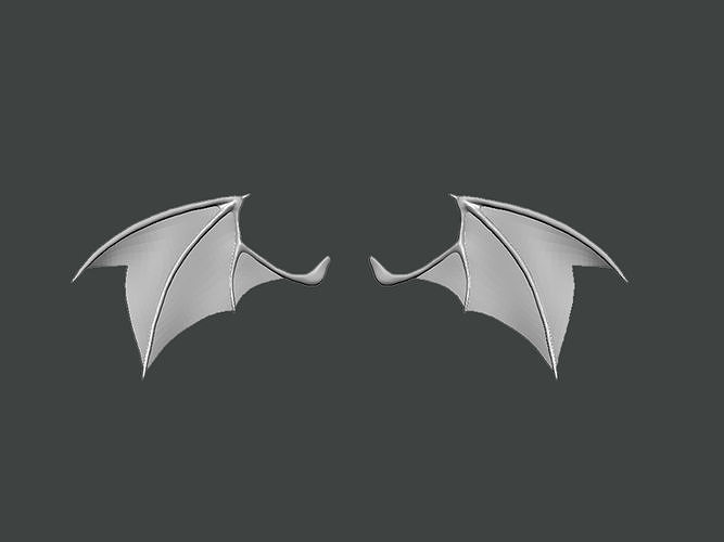 3D Model-WING0004 wings of bat 3D model 3D printable | CGTrader