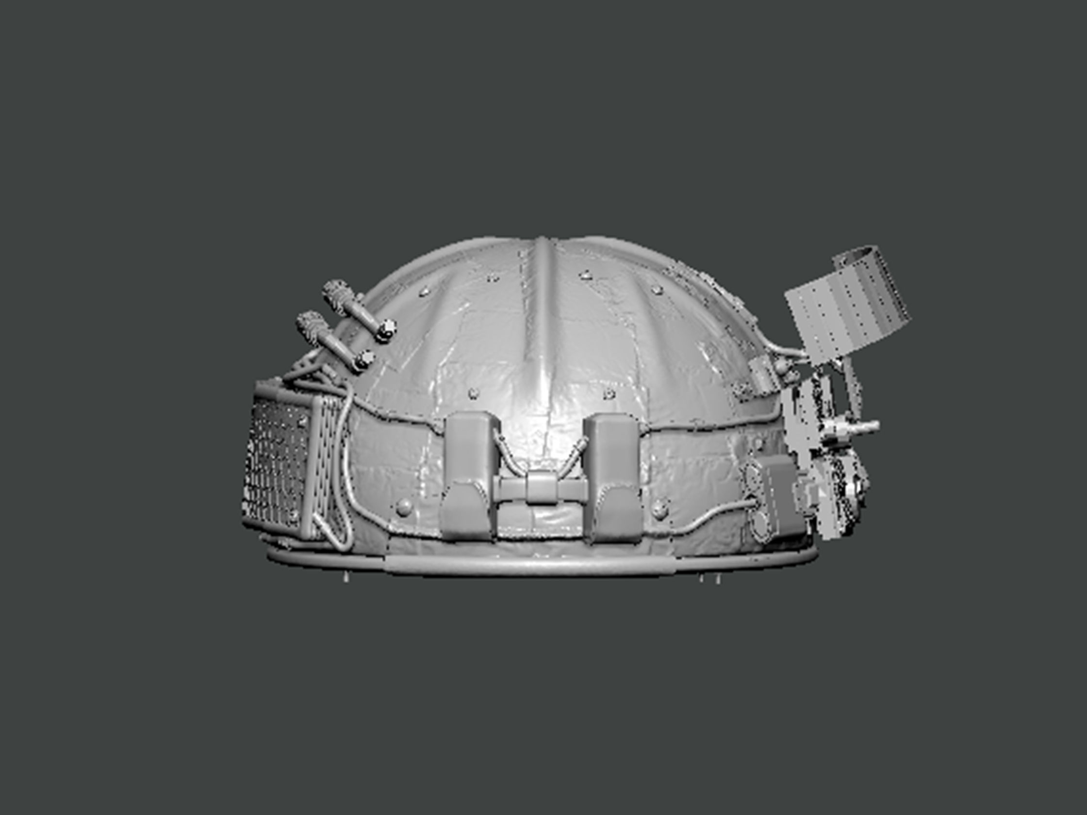 3D Model-HELMET0001 space helmet 3D model 3D printable | CGTrader