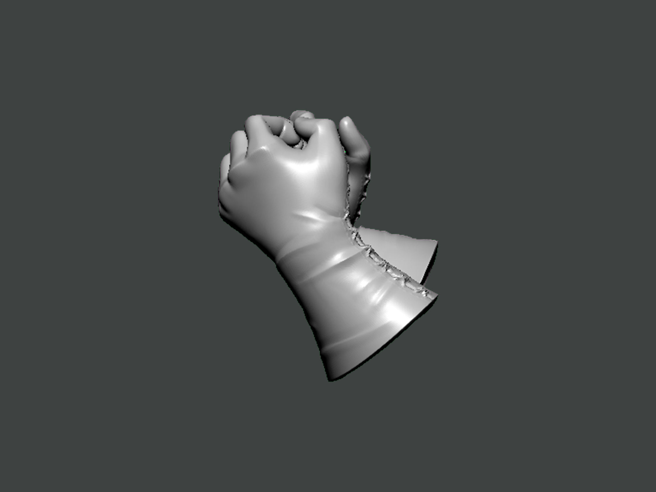 3D Model-GLOVE0001 pair of gloves 3D model 3D printable | CGTrader